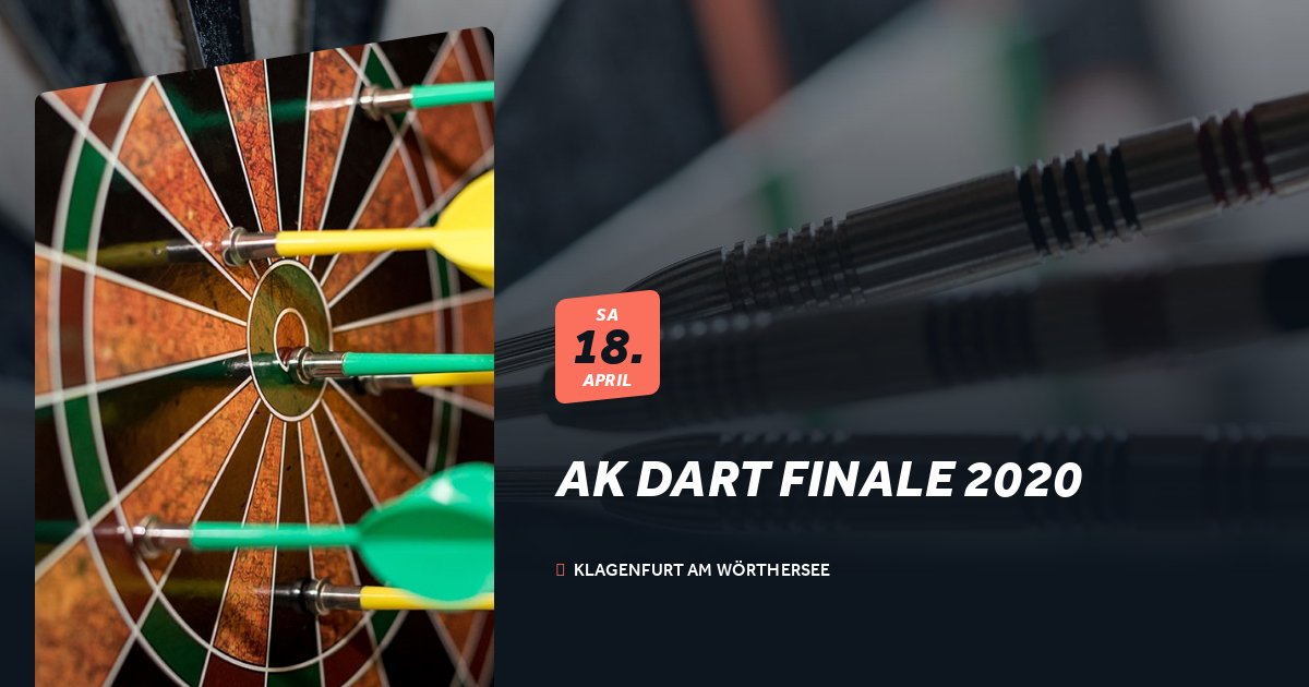 AK Dart Finale 2020 • sportevenz