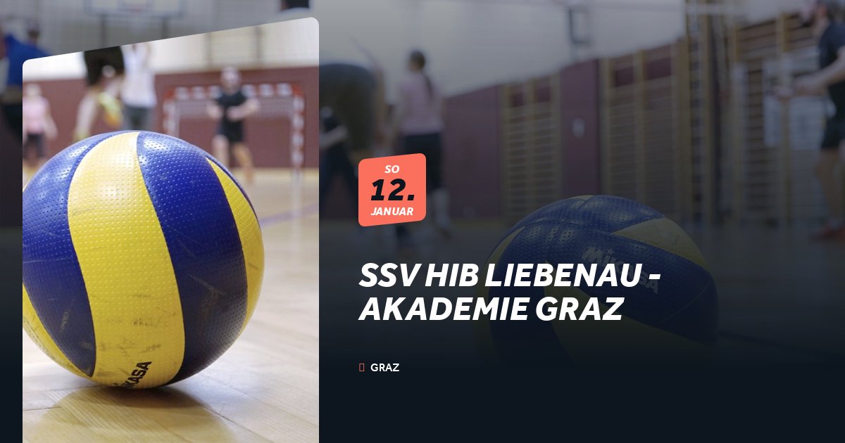 SSV HIB Liebenau - Akademie Graz • sportevenz
